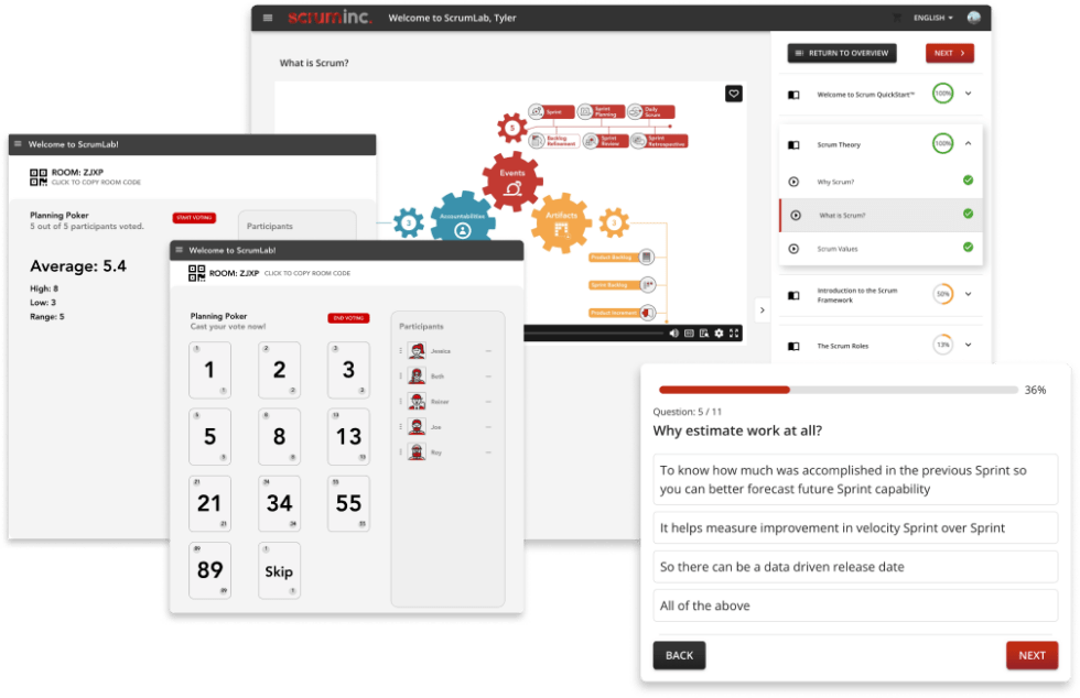 Scrum QuickStart™ | Enterprise Scrum Team Training | Scrum Inc.